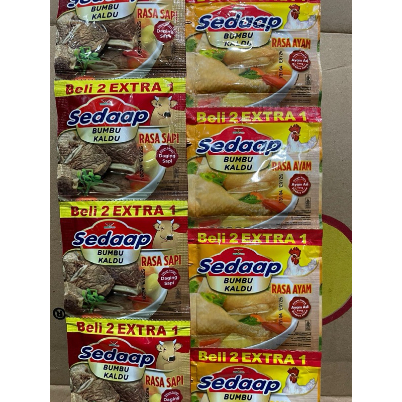 Jual Sedap kaldu 1 renteng isi 18 pcs | Shopee Indonesia