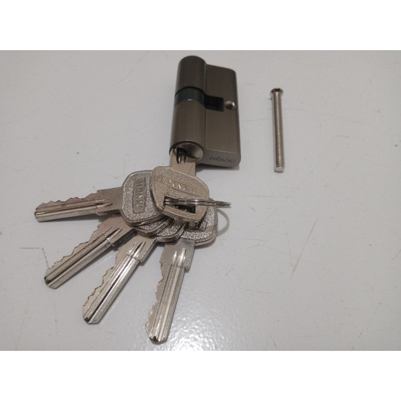 Jual Silinder kunc.pintu Honxi AK 5 Full kuningan/Cylinder Pintu 60 ml | Shopee Indonesia