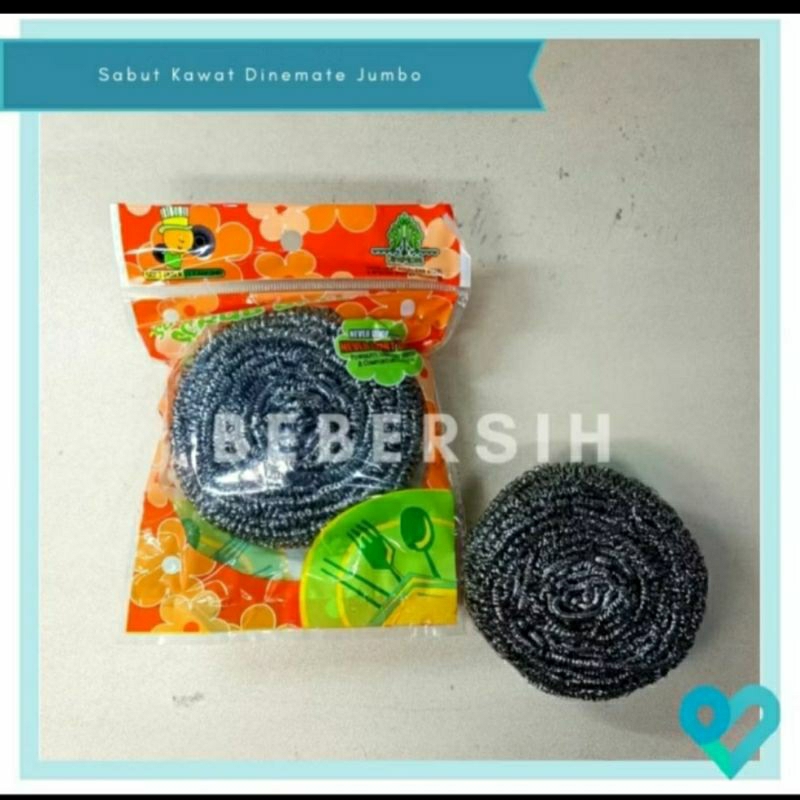 Jual Sabut Kawat Kasar Cuci Piring Wajan Kuali Panci Sponge Tapas Bulat ...