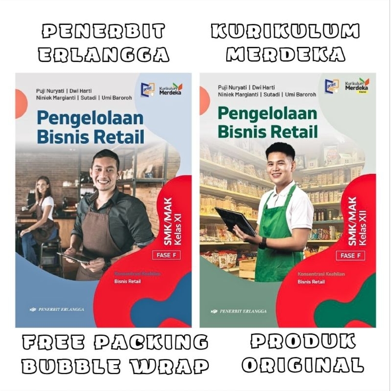 Jual Buku Pengelolaan Bisnis Retail Kelas 2 3 / 11 12 SMK Penerbit ...