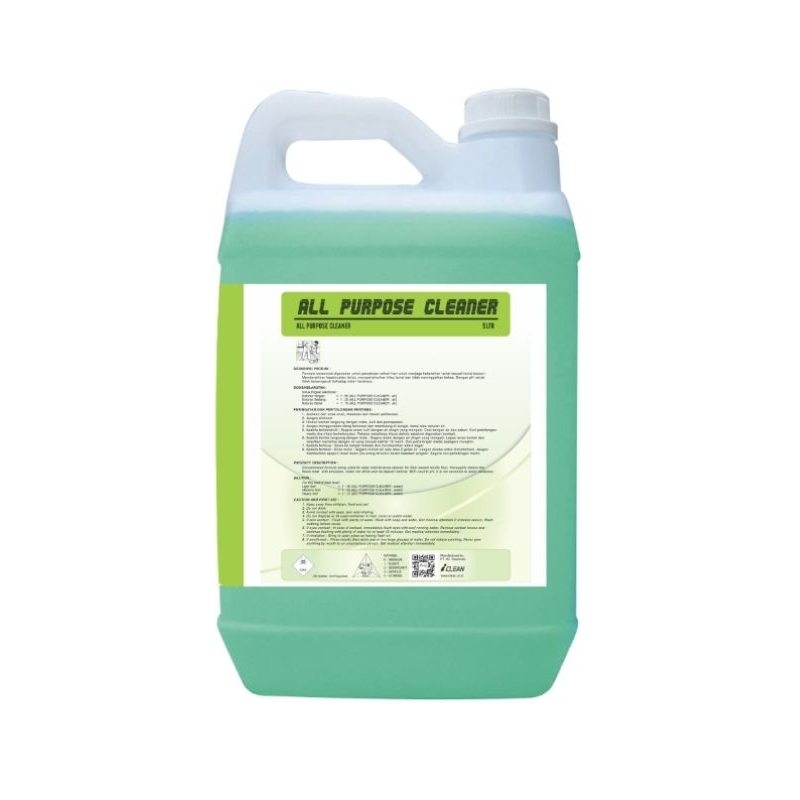 Jual ALL PURPOSE CLEANER 5L iClean (Cairan Pembersih Lantai Formula ...