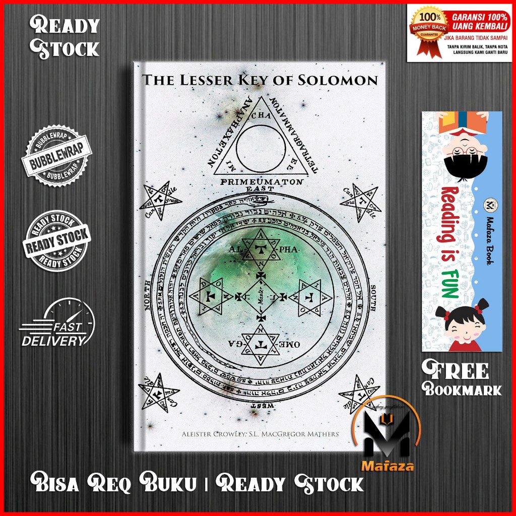 Jual The Lesser Key Of Solomon by Aleister Crowley (English) | Shopee ...