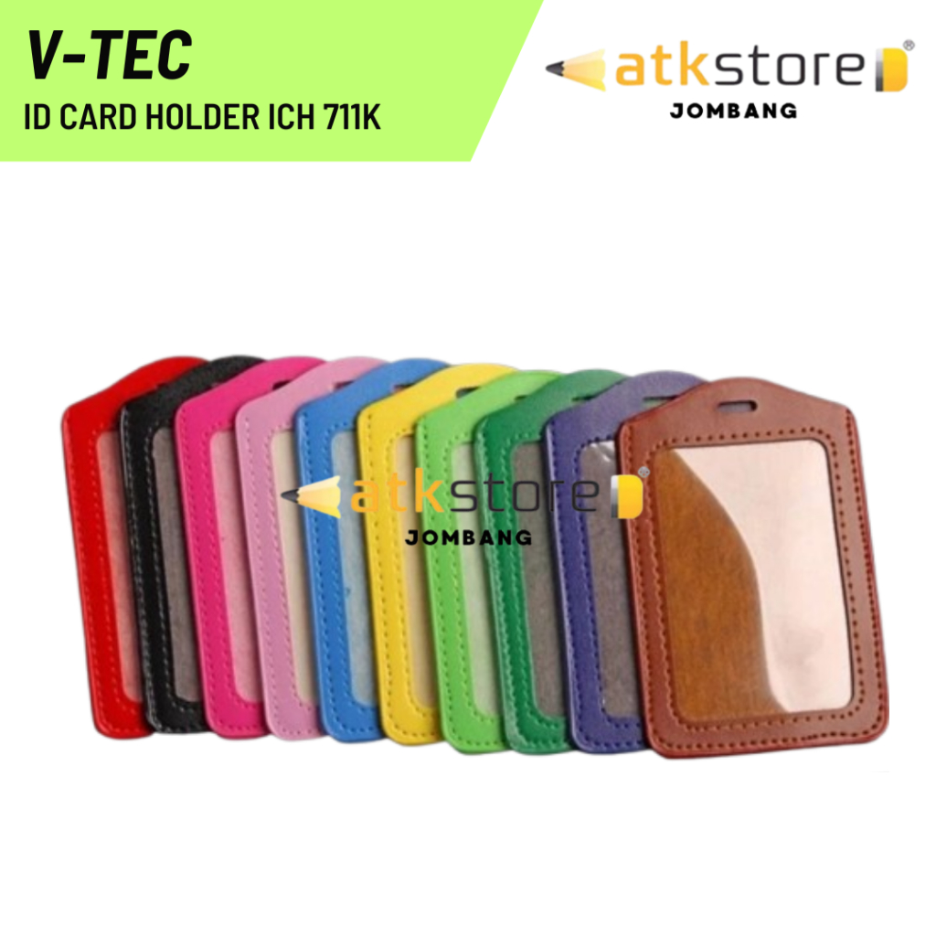 Jual V-TEC ID Card Holder Type ICH 711 K /PCS | Shopee Indonesia