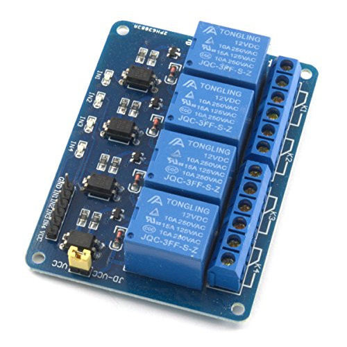 Jual Modul Relay 12V 4 Channel Relay Module Modul Relay 4 Channel 12 ...