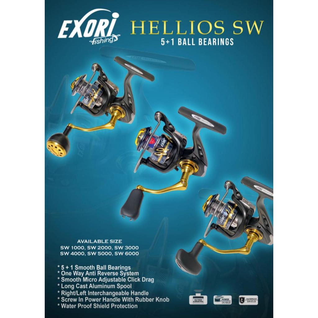 Jual REEL PANCING EXORI HELIOS SW 2000 3000 4000 6000 | Shopee Indonesia