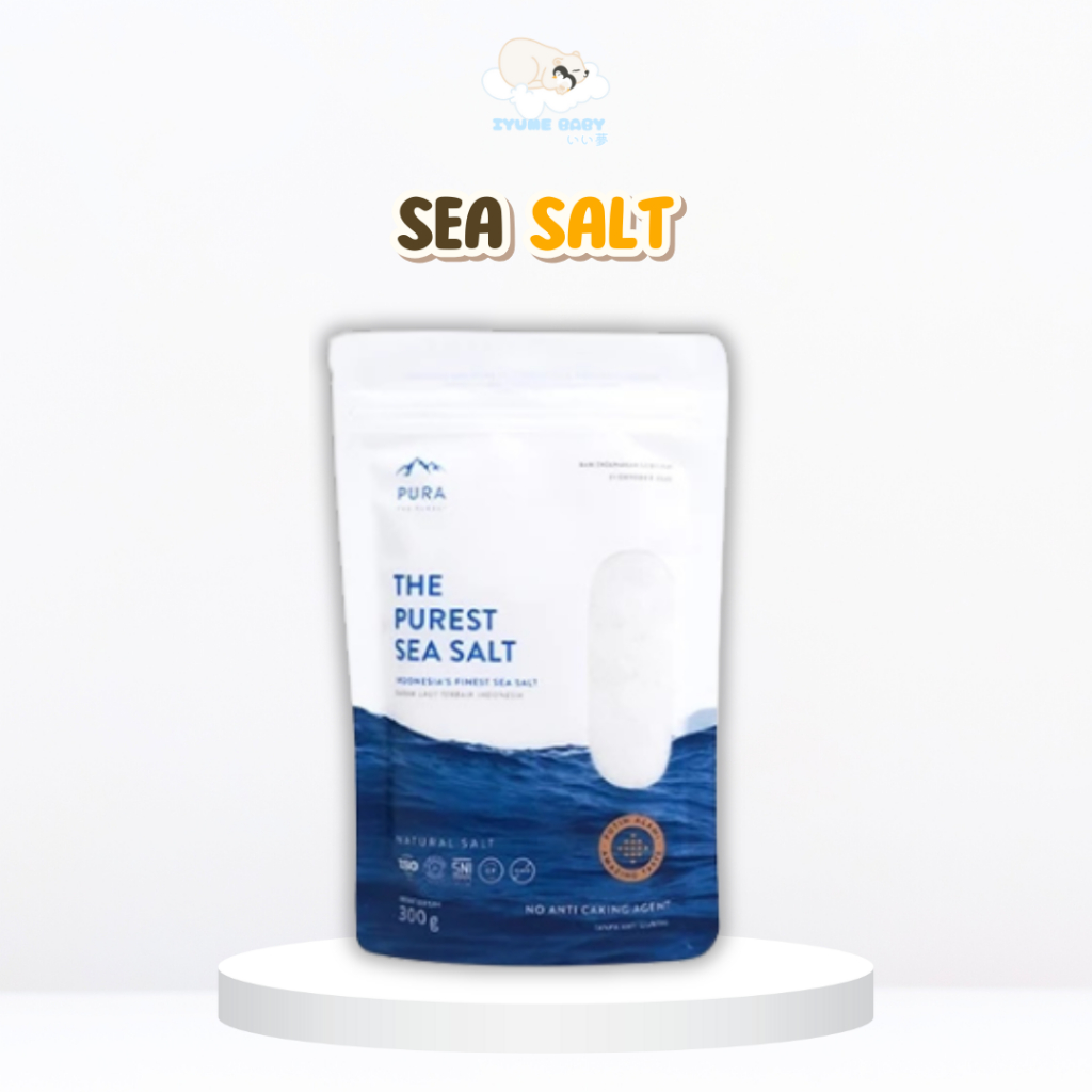 Jual IYUME - Pura Sea Salt Fine (300gr) | Garam Laut Halus | Garam Laut ...