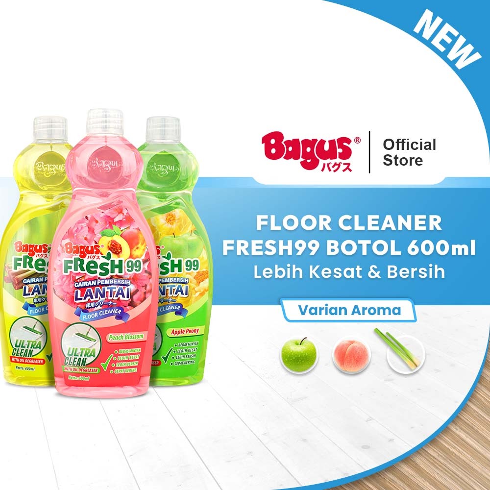 Jual Bagus Fresh 99 Floor Cleaner Botol 600 mL - Cairan Pembersih ...