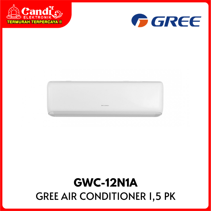 Jual GREE Air Conditioner AC 1,5 PK Standard Deluxe N1A GWC-12N1A ...