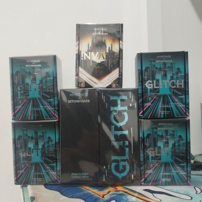 Jual Mykonos x Setiawan Ade Glitch & Invade ORIGINAL | Shopee Indonesia