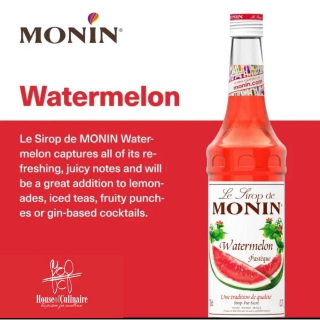 Jual SIRUP SYRUP MONIN WATERMELON 700ML | Shopee Indonesia