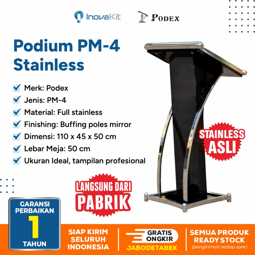 Jual MIMBAR + LOGO | MIMBAR PODIUM/PODIUM MIMBAR MINIMALIS UNTUK PIDATO ...