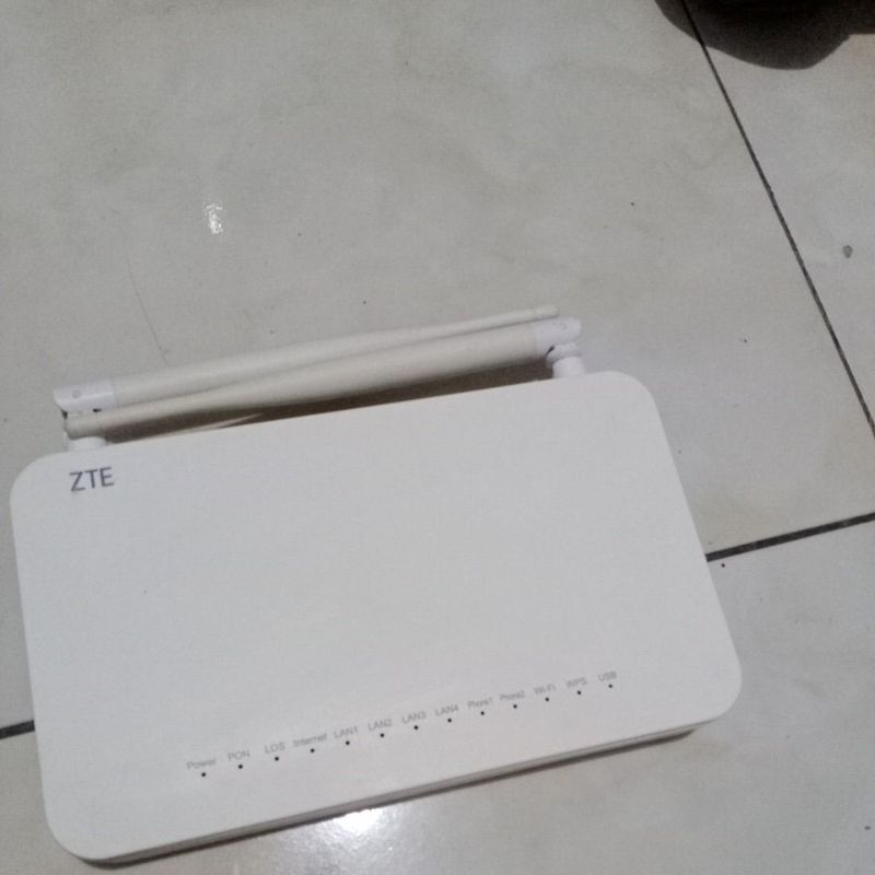 Jual ZTE DAN FIBERSTAR GPON ONT ZXHN F609 Port Biru | Shopee Indonesia