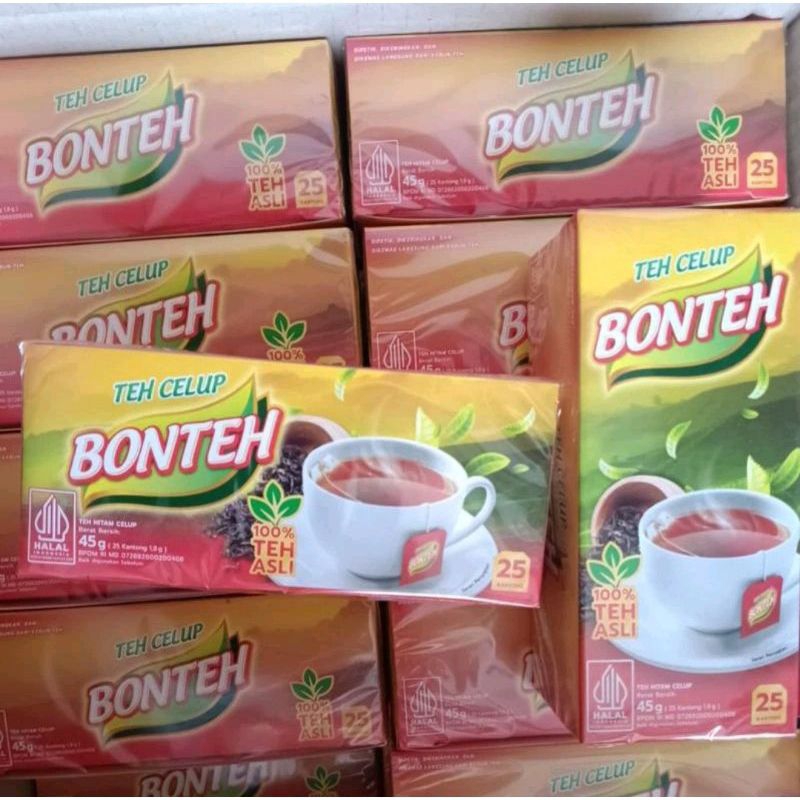 Jual Teh Celup Bonteh 1box Isi 25 Kantong | Shopee Indonesia