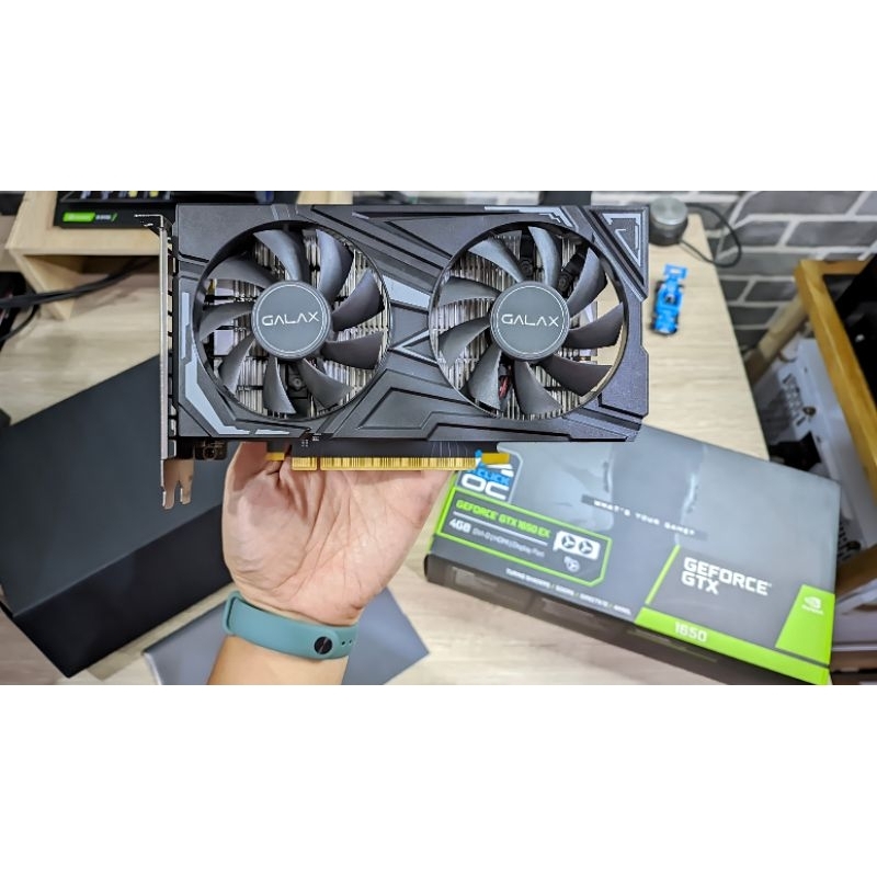 Jual GALAX GeForce GTX 1650 EX 1-Click OC 4GB GDDR5 Segel Resmi Adem LikeNew OkeJoss!! | Shopee ...