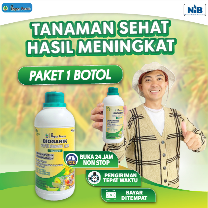 Jual Pupuk Organik Bio Ganik Generatif Untuk Merangsang Pertumbuhan ...