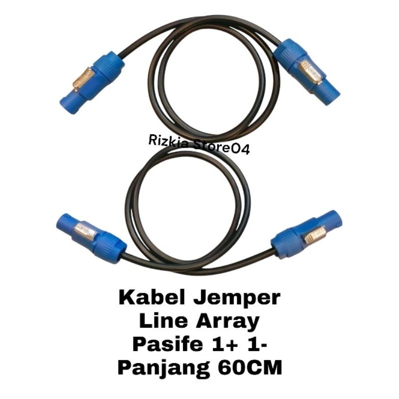 Jual Kabel Jumper Line Array Pasife Panjang 60CM 1+ 1- | Shopee Indonesia