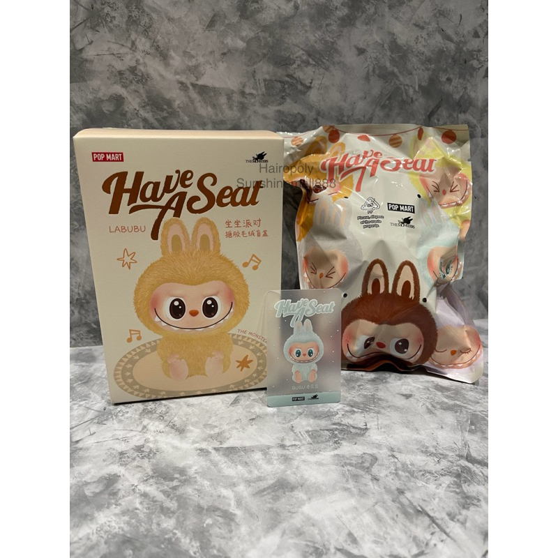 Jual [QuQu] Popmart Labubu Have a seat QuQu Original 100% Labubu The ...
