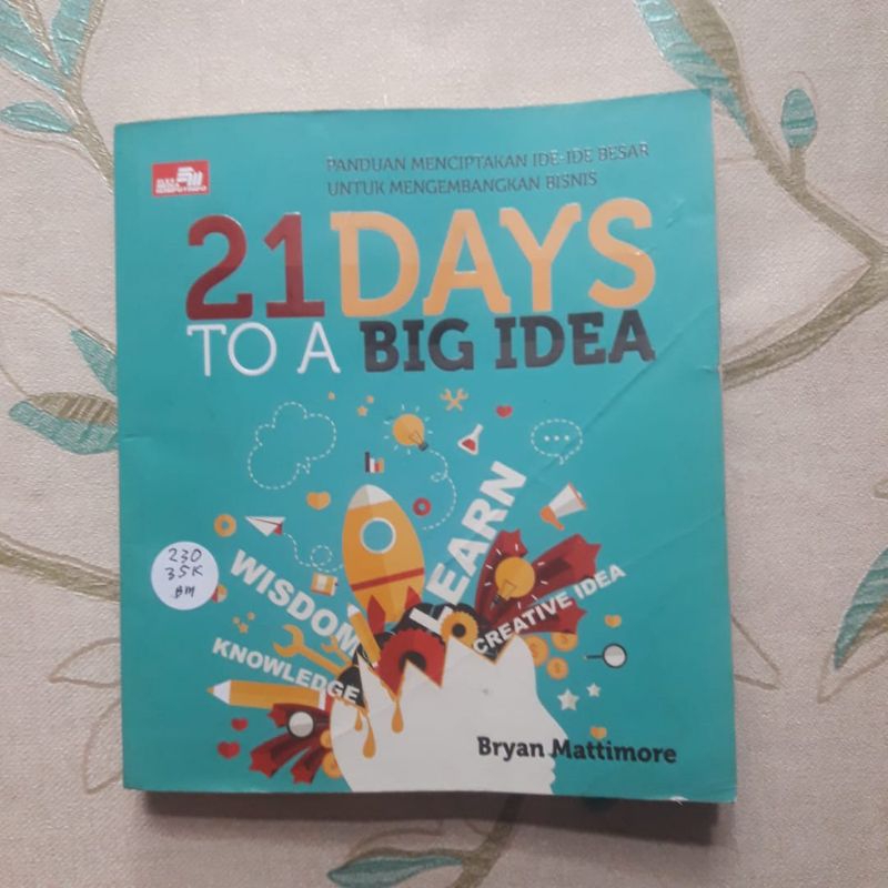 Jual 21 Days To A Big Idea oleh Bryan Mattimore | Shopee Indonesia