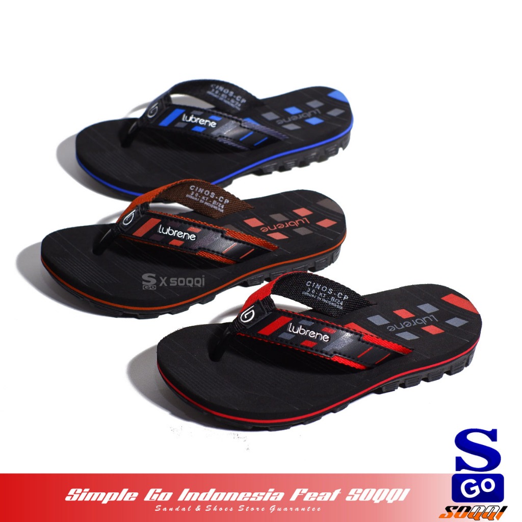 Jual Lubrene Cinos Sandal Jepit Anak Laki-laki Paud Tk Original Sendal ...