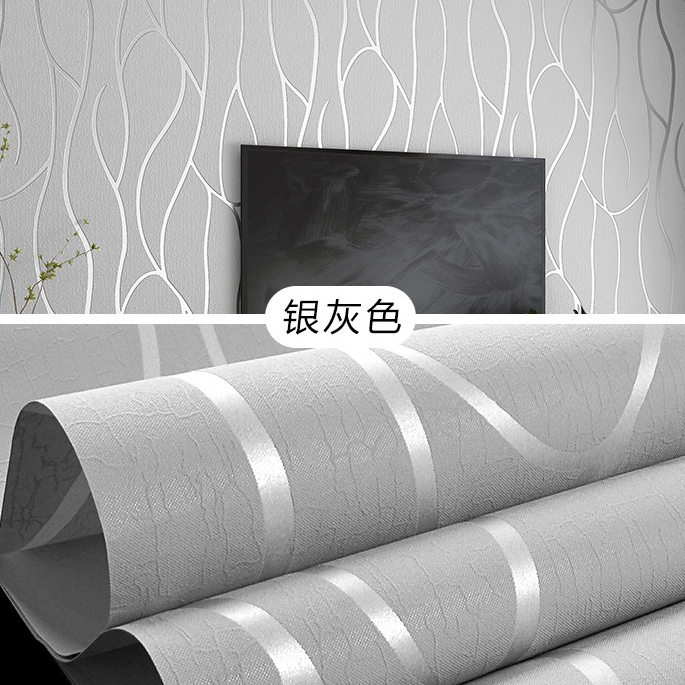 Jual Wallpaper Dinding Motif Abstrak Abu Ukuran 3 s/d 4m X 45cm ...