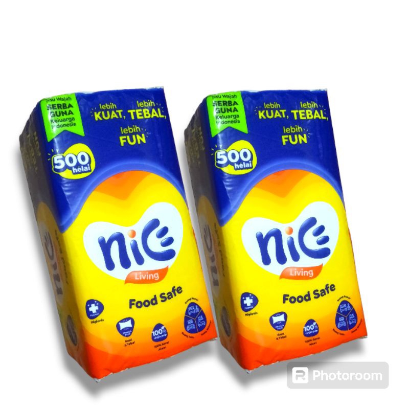 Jual TISU NICE 500 SHEET 2 PLY | Shopee Indonesia