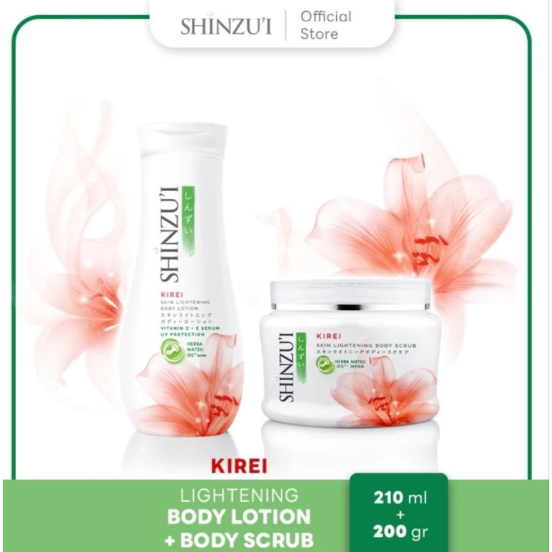 Jual Shinzu'i Skin Lightening Body Lotion 210ml + Shinzu'i Skin ...