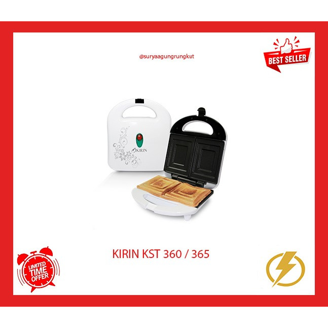 Jual SANDWICH TOASTER KIRIN KST 360 / 365 | Shopee Indonesia
