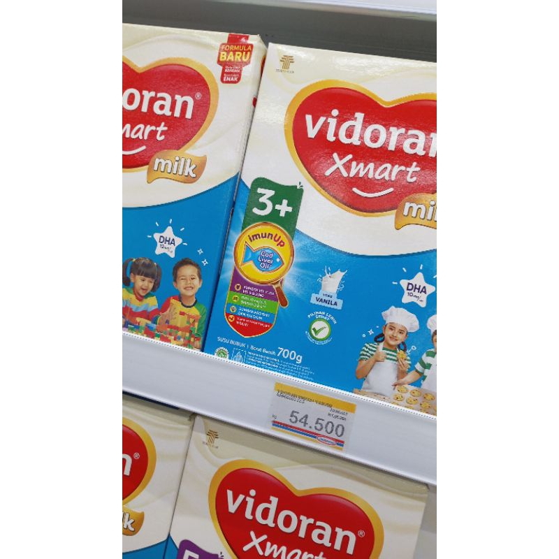 Jual vidoran susu formula 3+ rasa vanila/madu 700g | Shopee Indonesia