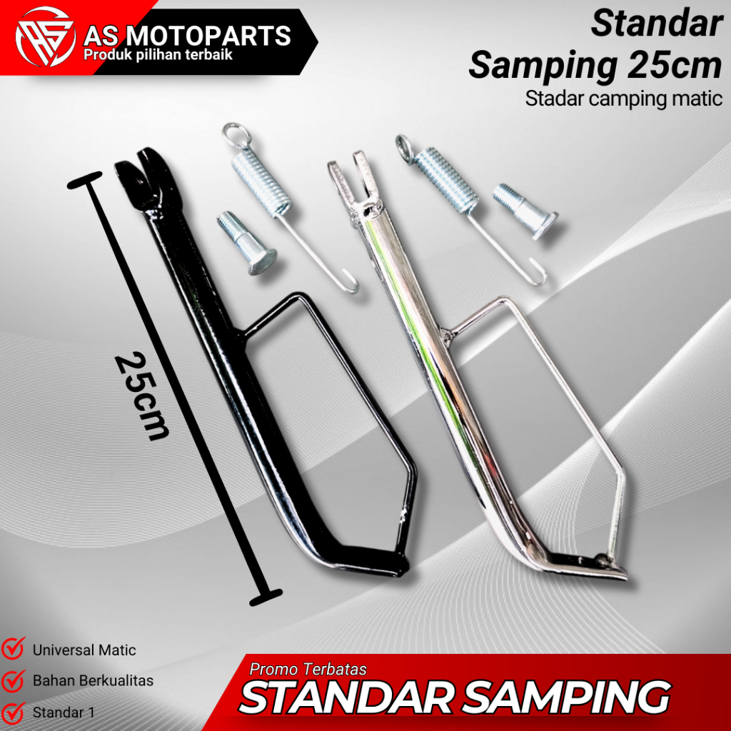 Jual STANDAR SAMPING BEAT KARBU STANDAR SAMPING MATIC STANDAR SAMPING ...