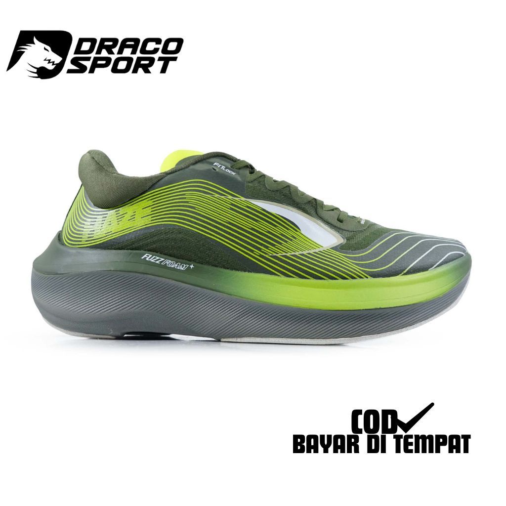Jual SEPATU LARI 910 Nineten ORIGINAL HAZE TEMPO - OLIVE/KUNING/TEMBAGA ...