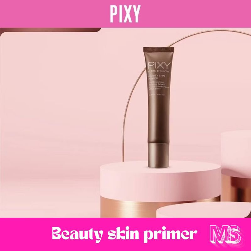 Jual PIXY Make it Glow Skin Primer 101 Beige Menutup Warna Kulit Tidak ...