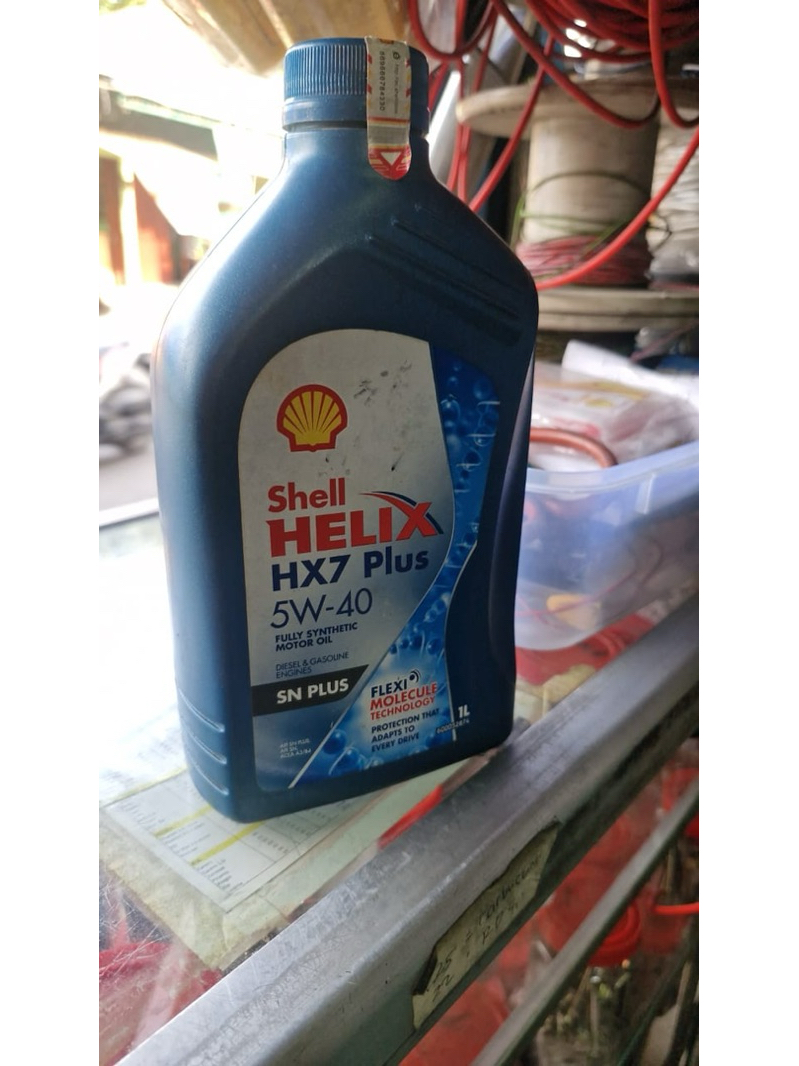 Jual OLI SHELL HELIX HX7 PLUS 5W-40 ORI | Shopee Indonesia