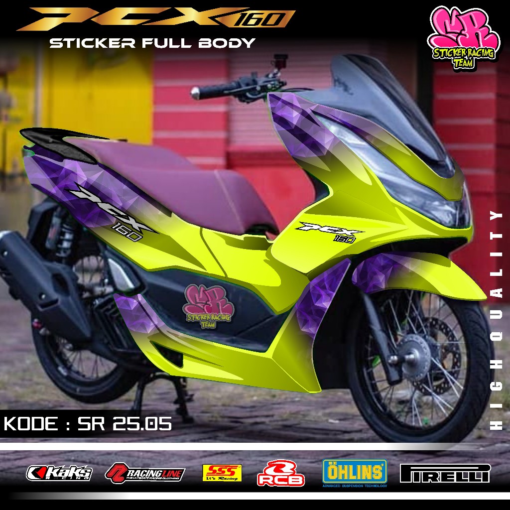 Jual COD Sticker Decal Full Body Honda PCX 160 2021 2022 2023 2024 ...