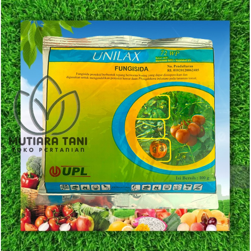 Jual FUNGISIDA 2 BAHAN AKTIF UNTUK TOMAT CABAI UNILAX 100gr | Shopee ...