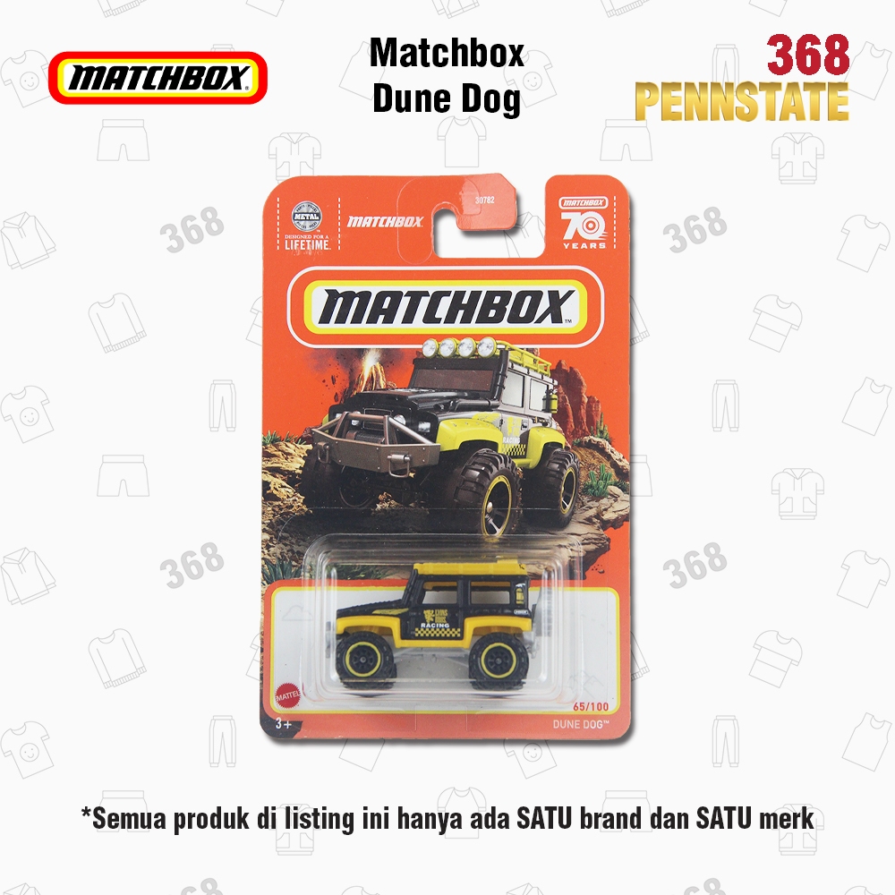 Jual Matchbox Original Diecast Model Real Car Dune Dog Toyota Land Cruiser | Shopee Indonesia