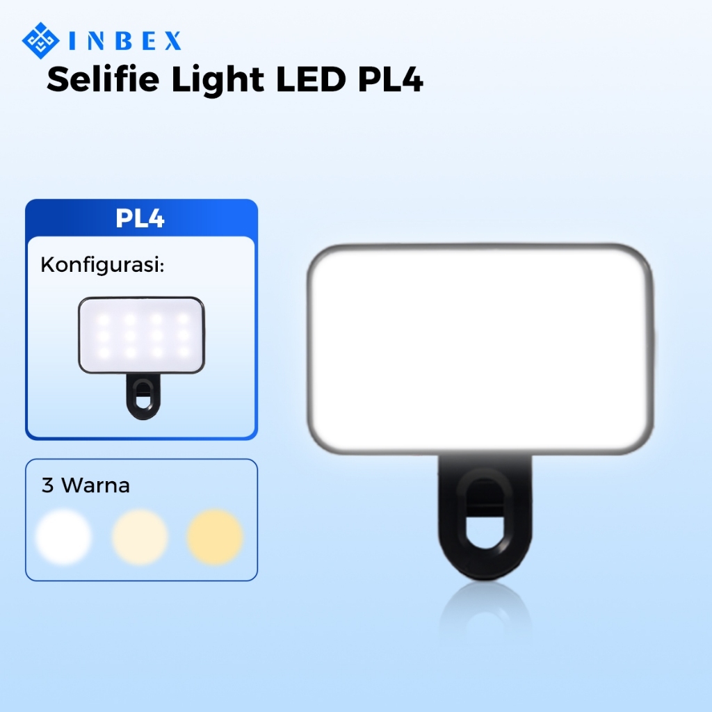 Jual INBEX PL4 Mini LED Lampu 3 warna | Shopee Indonesia