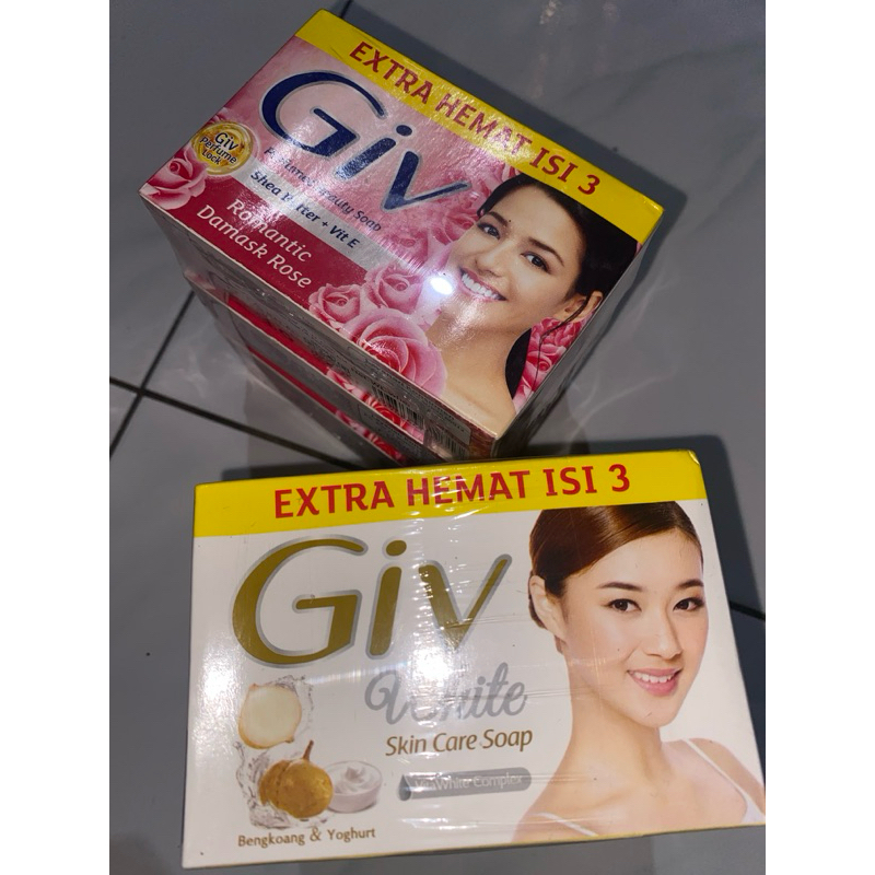 Jual Giv Sabun Batang Isi 3 100gx3 | Shopee Indonesia