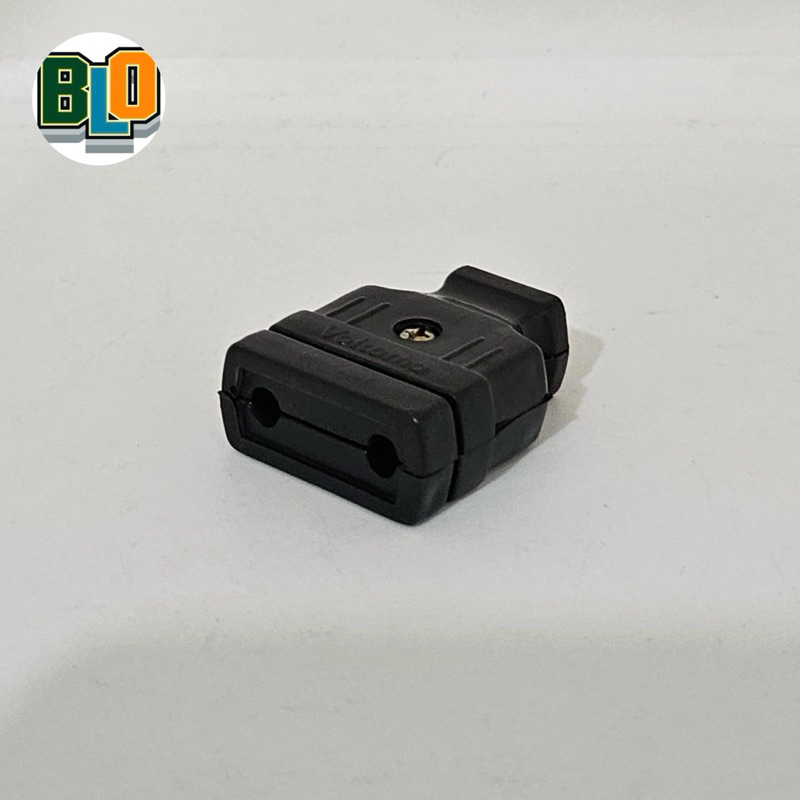 Jual Kontra Steker Gepeng Hitam Colokan Female Voltama Art.504 | Shopee ...