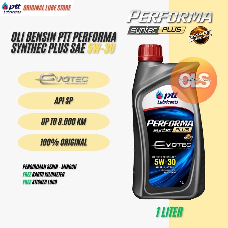 Jual PTT B0530 PERFORMA EVOTEC SAE 5W-30 API SP [1L] | Shopee Indonesia
