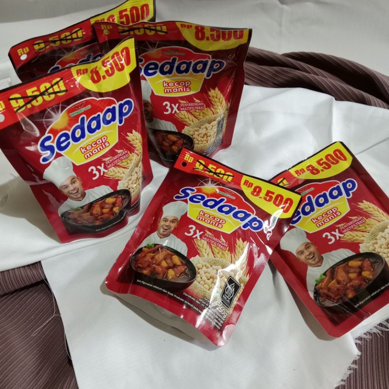 Jual Kecap Manis Sedaap (250 gram) | Shopee Indonesia