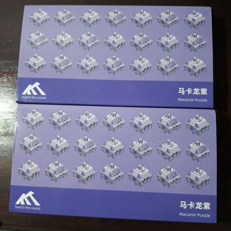 Jual Switch KTT Macaron Purple 82pcs | Mechanical Keyboard | Shopee ...