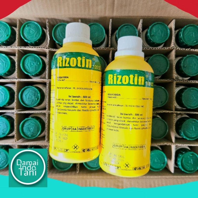 Jual Insektisida Rizotin 100EC isi 500ml | Shopee Indonesia