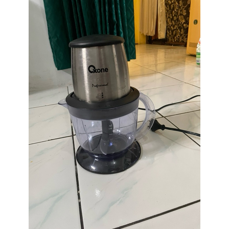 Jual Oxone Chopper 1,2L Preloved | Shopee Indonesia