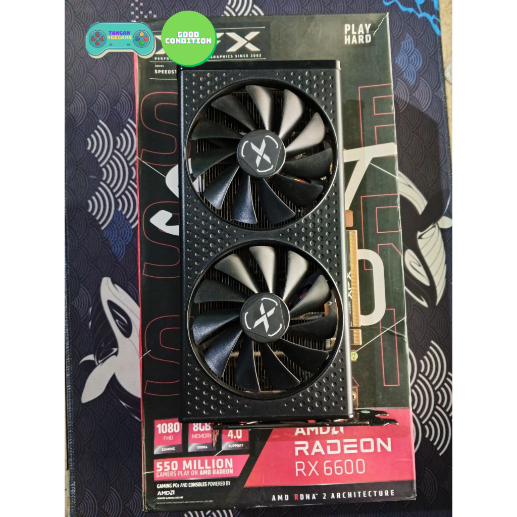 Jual VGA AMD XFX RX 6600 8GB | Shopee Indonesia