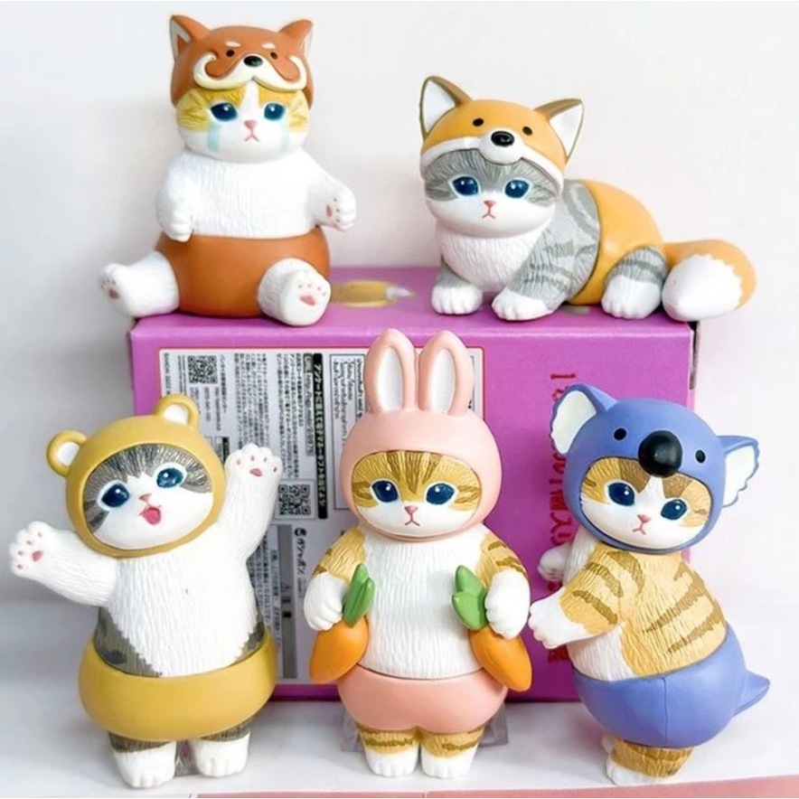 Jual Mofusand Kotak Buta Kucing kitan Jepang Gashapon Sanrio Hadiah ...