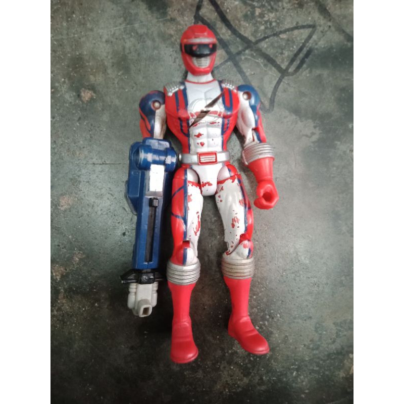 Jual Action Figur Power Ranger merah / MMPR Mighty Morphin Power Ranger ...