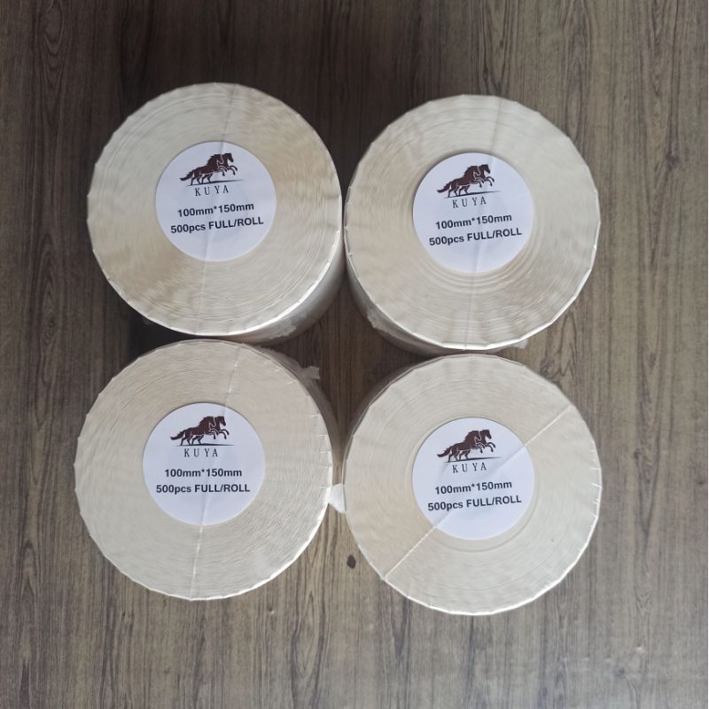Jual KERTAS THERMAL LABEL DIRECT THERMAL 100X150 500 KUYA MPI LSY ...