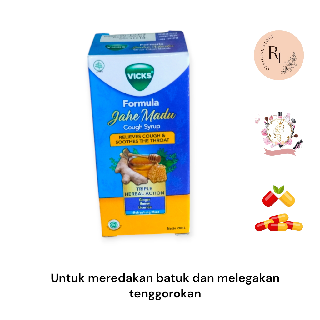 Jual Vicks Formula Jahe Madu Botol 28 Ml / Sirup Obat Batuk Vicks ...