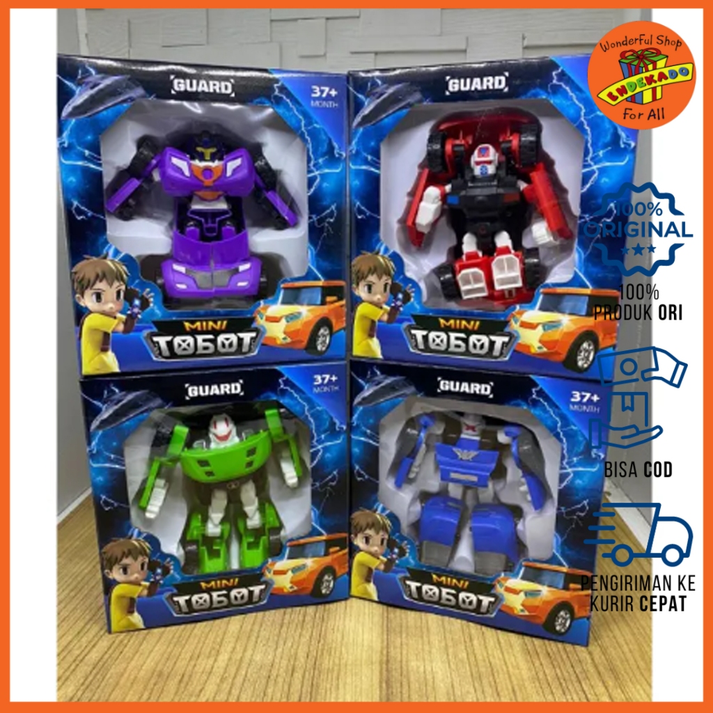 Jual DIECAST MINI TOBOT GUARD VARIETY OF STYLES MAINAN ROBOT ...