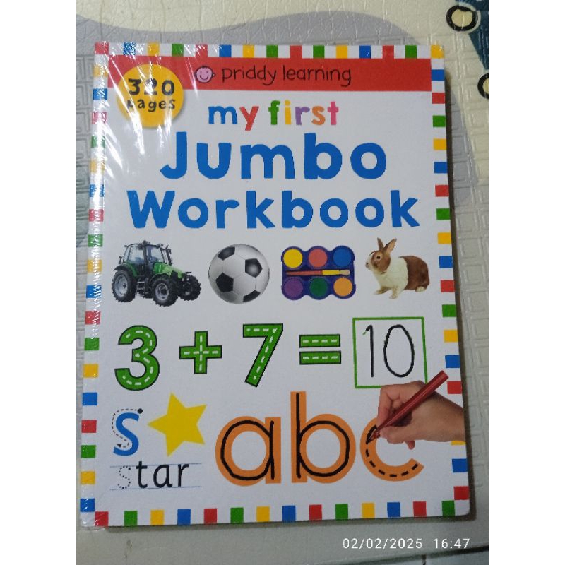 Jual Priddy Books My First Jumbo Workbook (Jumbo Early Learning ...